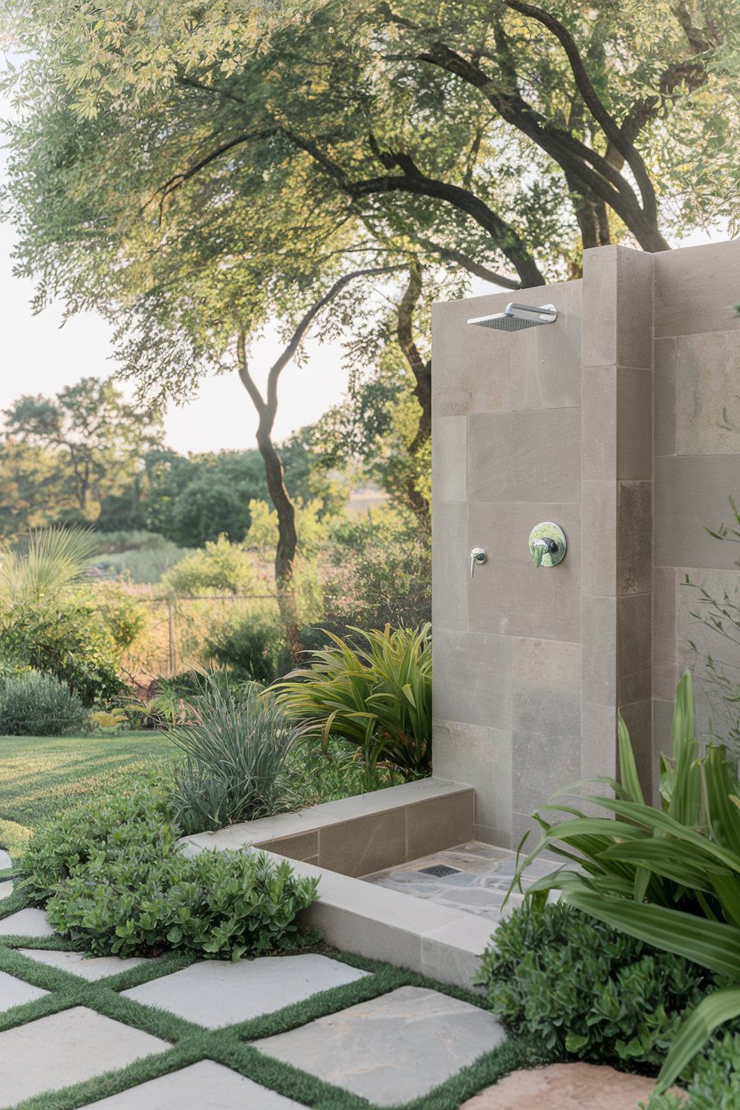 25 Home Open Outdoor Garden Shower Ideas 2026