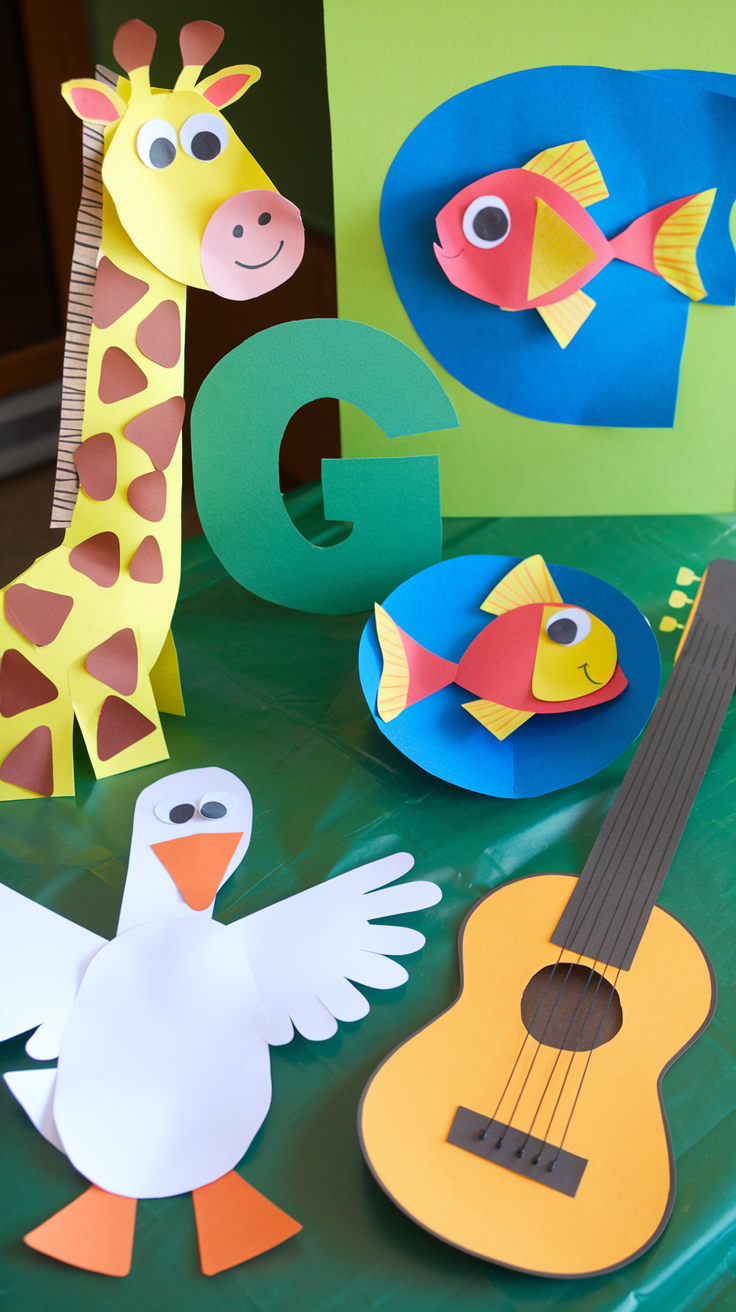 11 Letter G Crafts for Preschoolers 2026