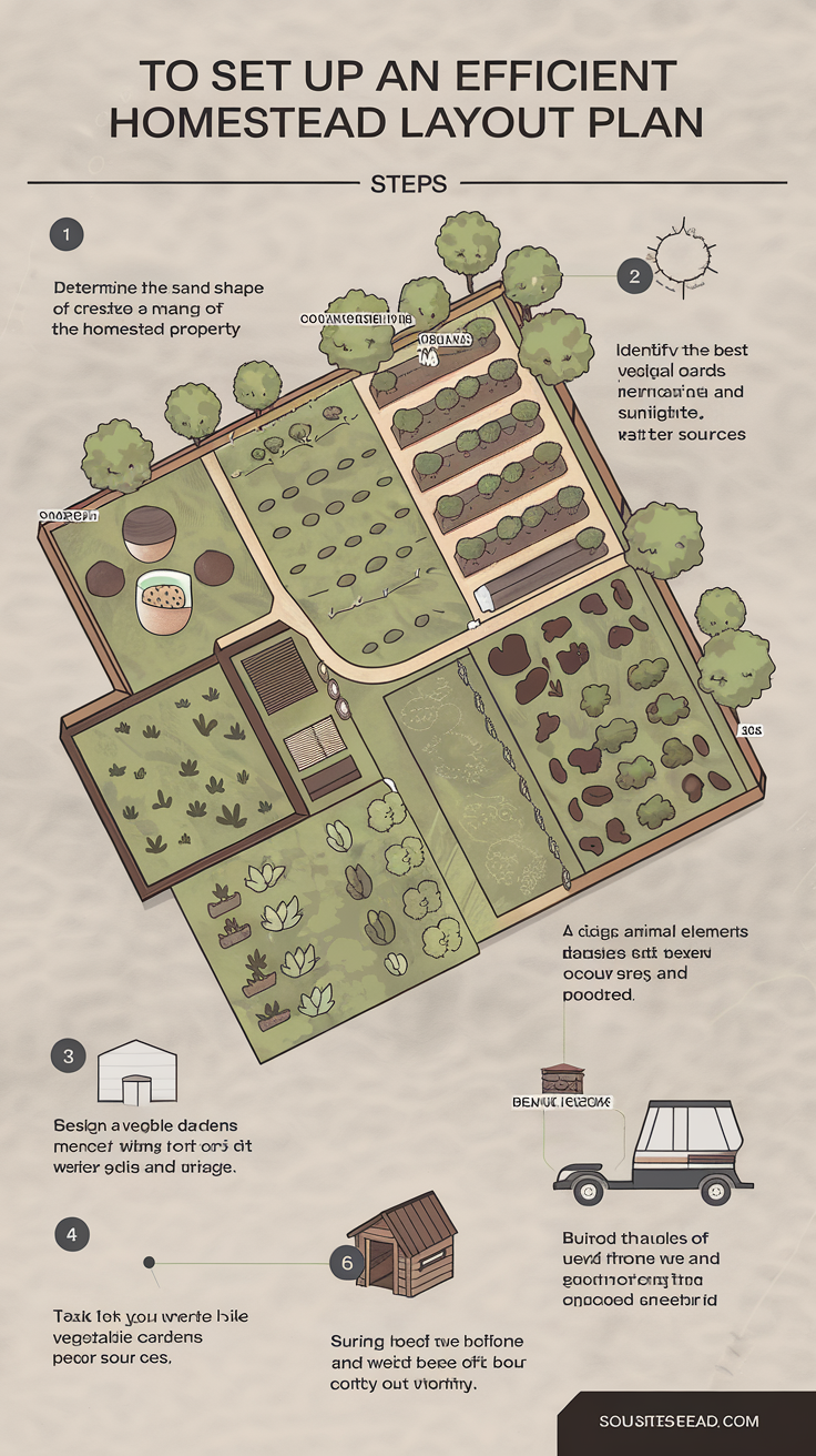 How to Set Up a Homestead Layout Plan 2025