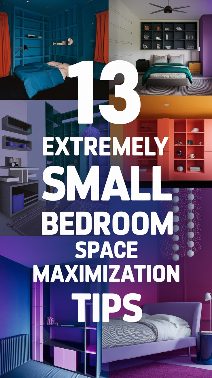 13 Extremely Small Bedroom Ideas to Maximize Space and Style 2026