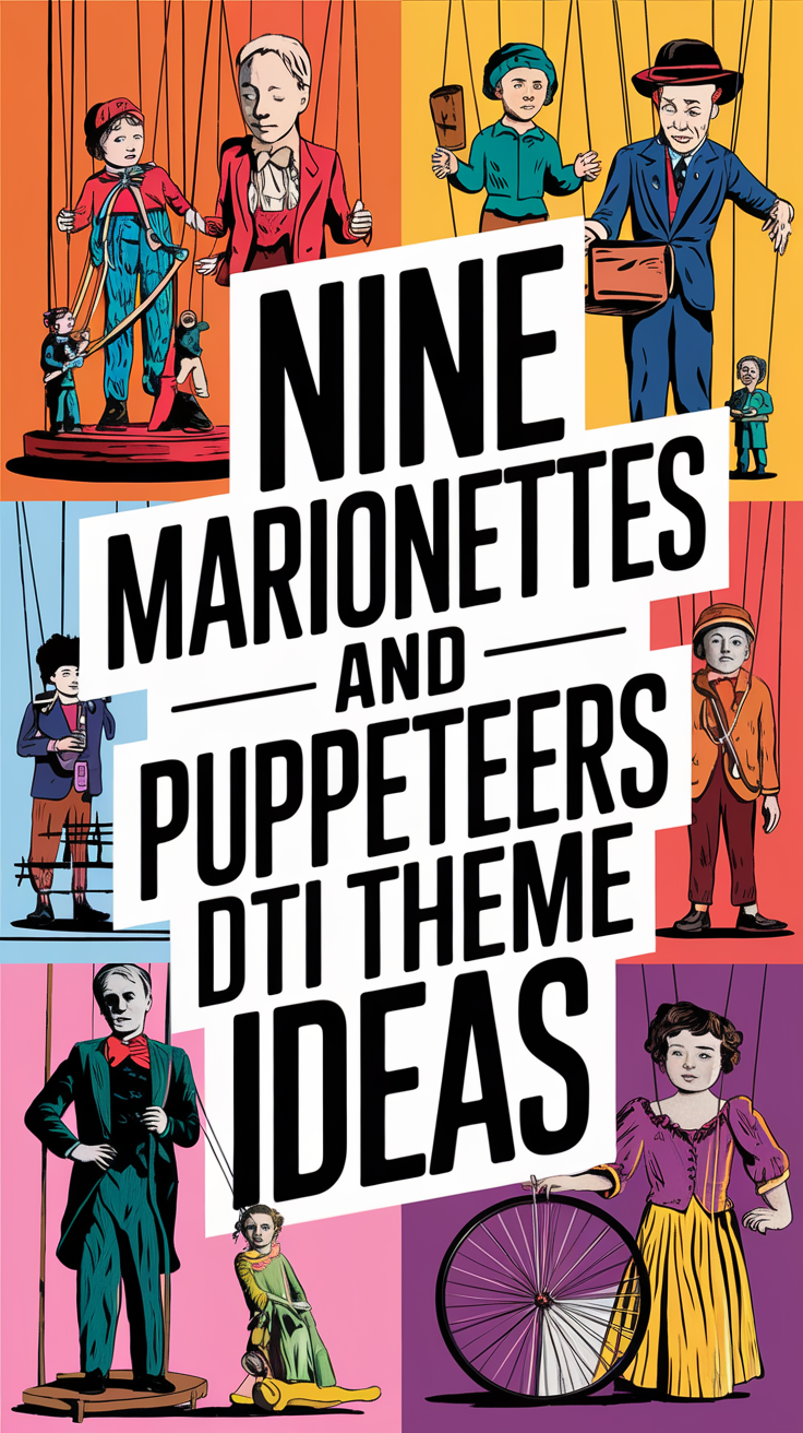 9 Marionettes And Puppeteers DTI Theme Ideas 2026