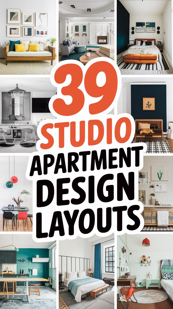 39 Studio Apartment Design Layout Floor Plan Ideas 2026