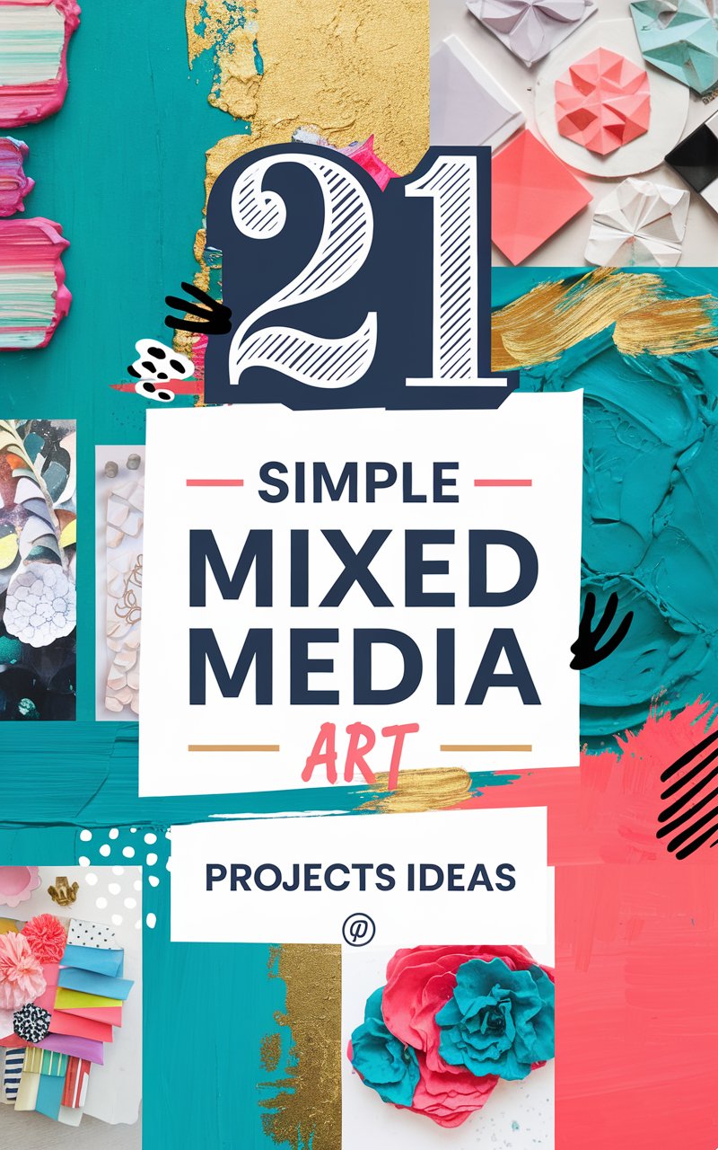 21 Simple Mixed Media Art Project Ideas 2025