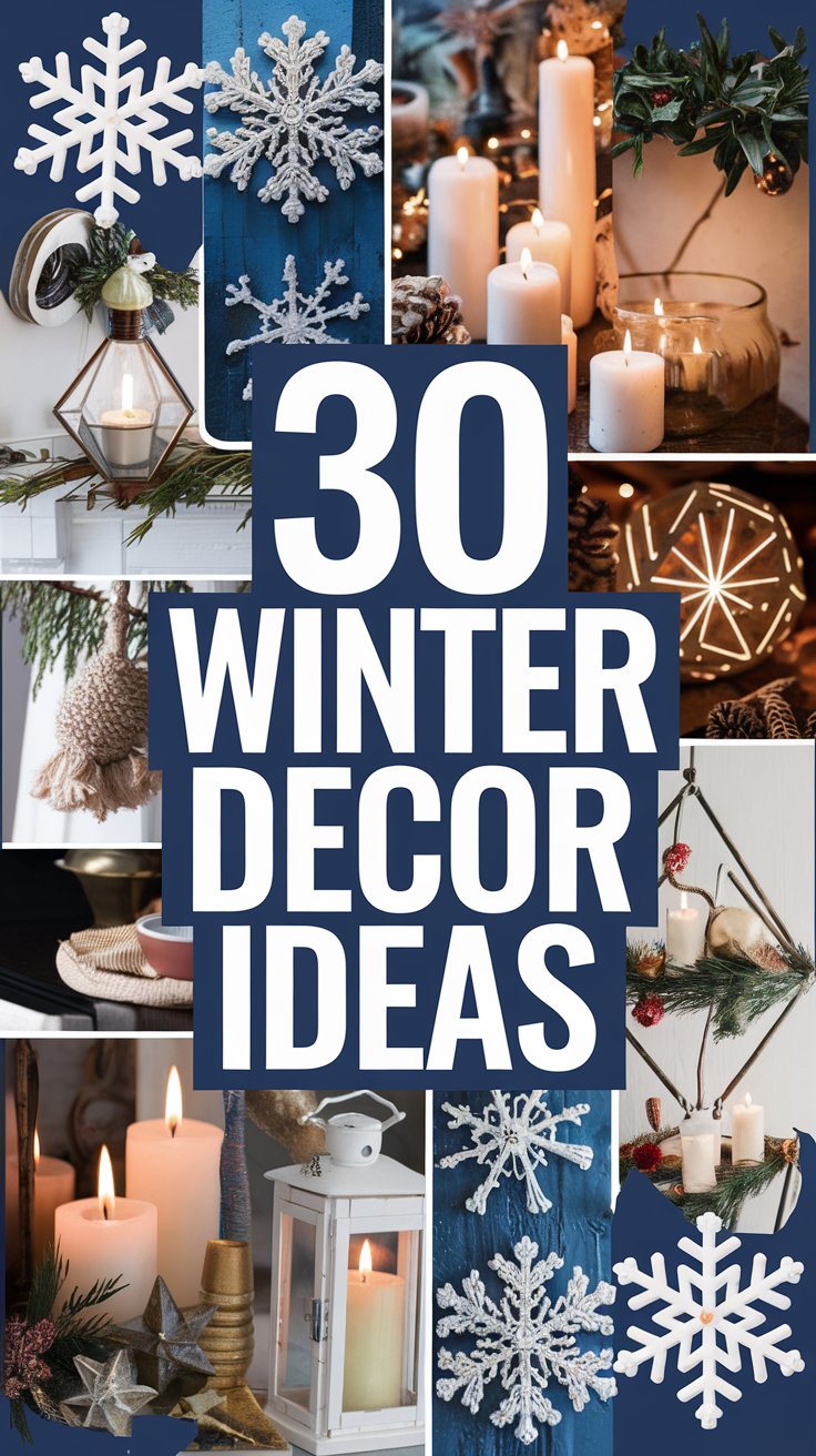 15 Winter Decor Ideas To Transform Your Home into a Cozy Wonderland! 2026