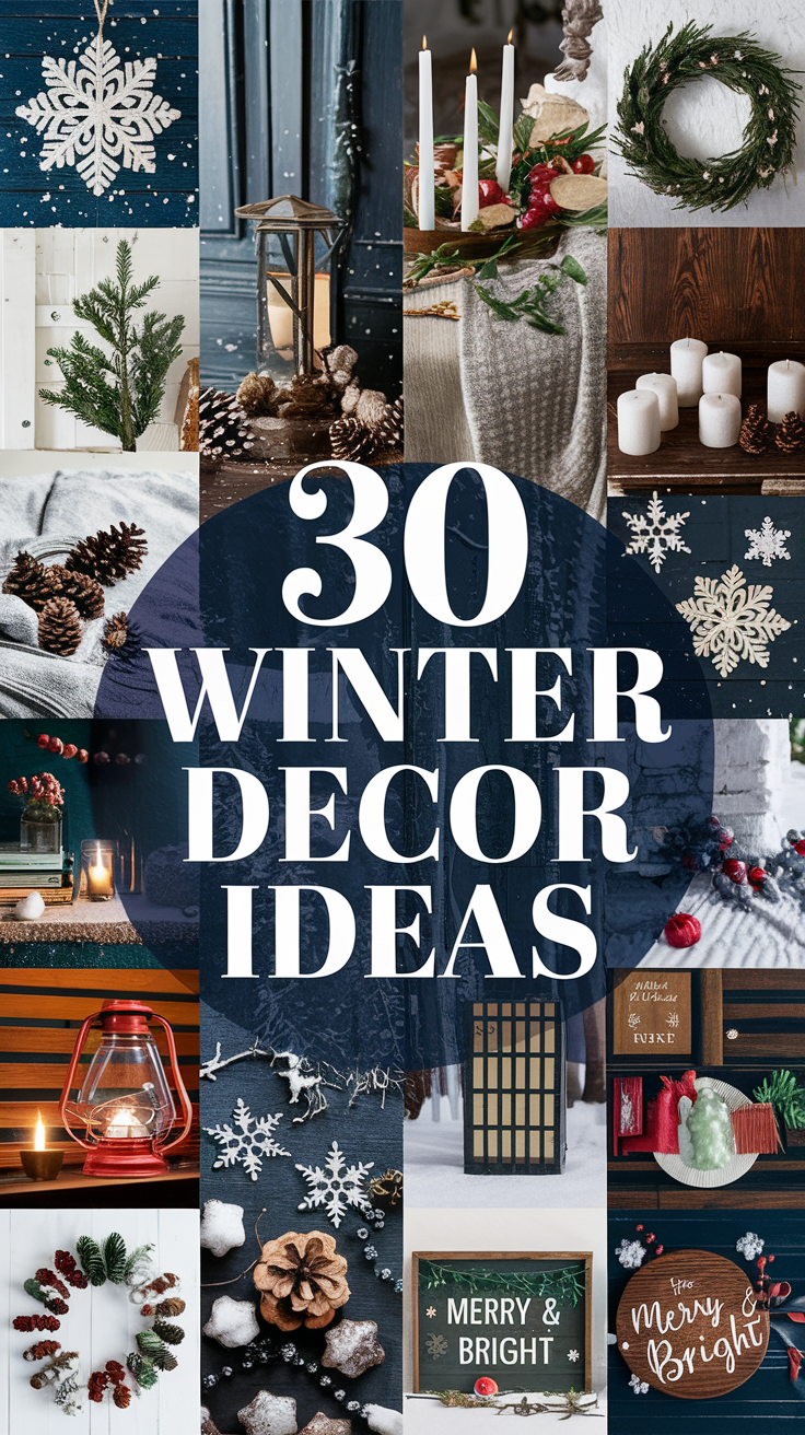 15 Winter Decor Ideas To Transform Your Home into a Cozy Wonderland! 2026