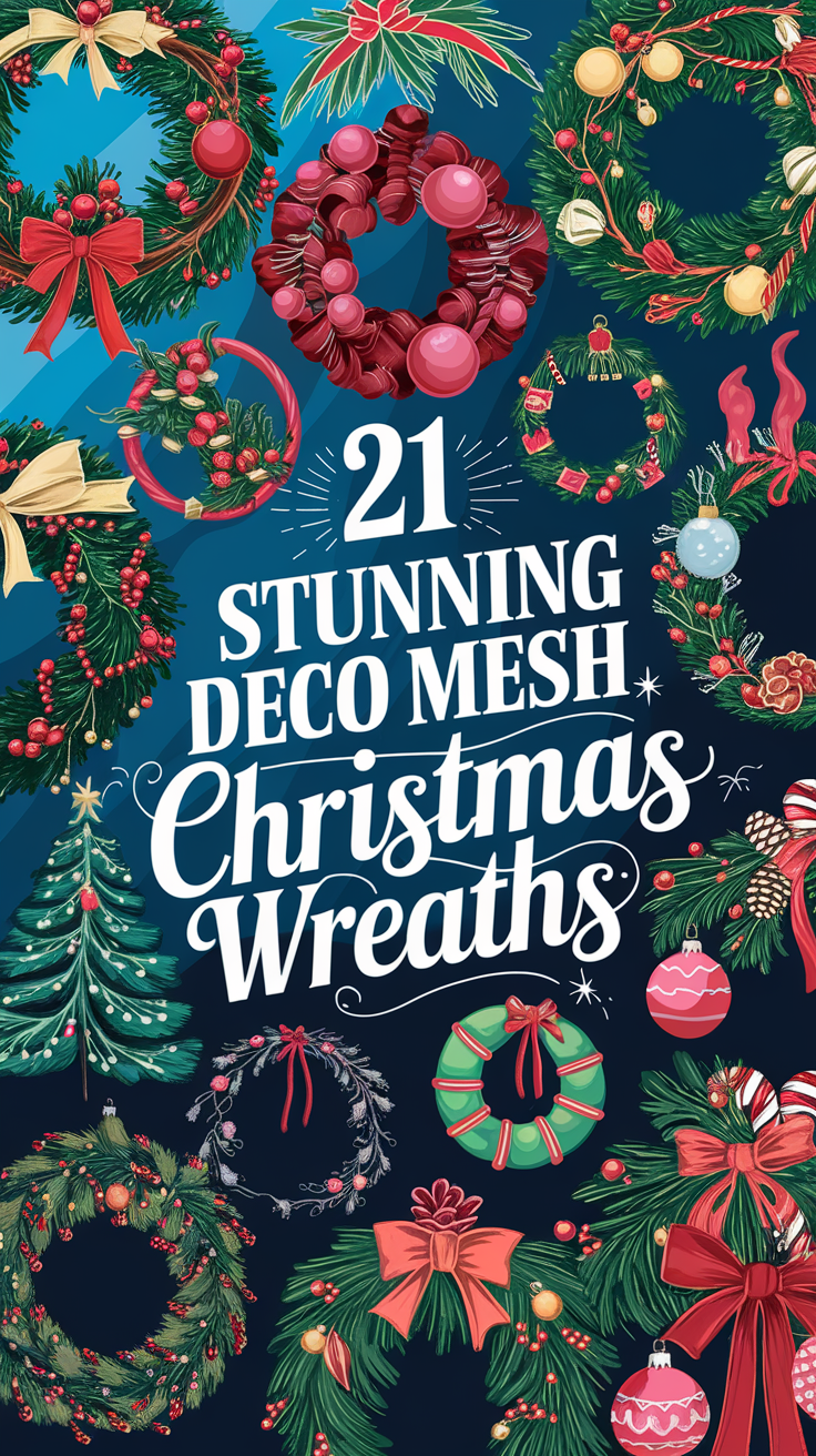 21 Stunning Deco Mesh Christmas Wreaths That Will Leave You Speechless ...