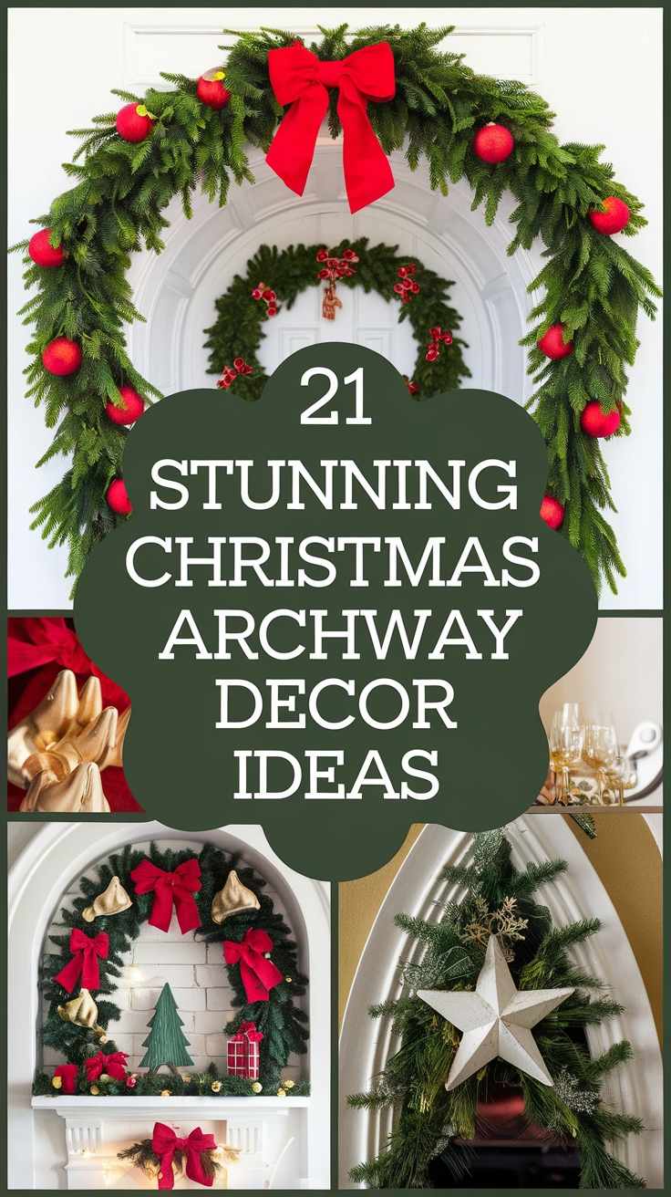 21 Stunning Christmas Archway Decor Ideas to Transform Your Indoor ...