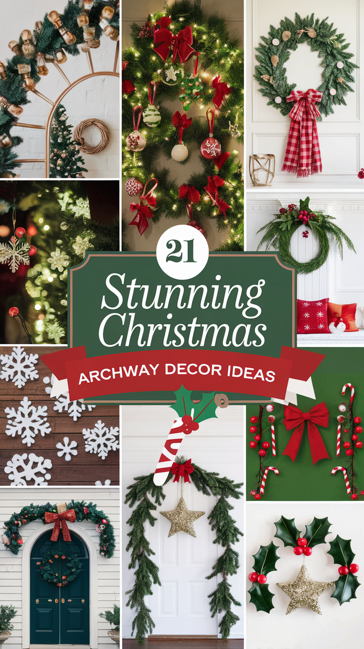 21 Stunning Christmas Archway Decor Ideas to Transform Your Indoor ...