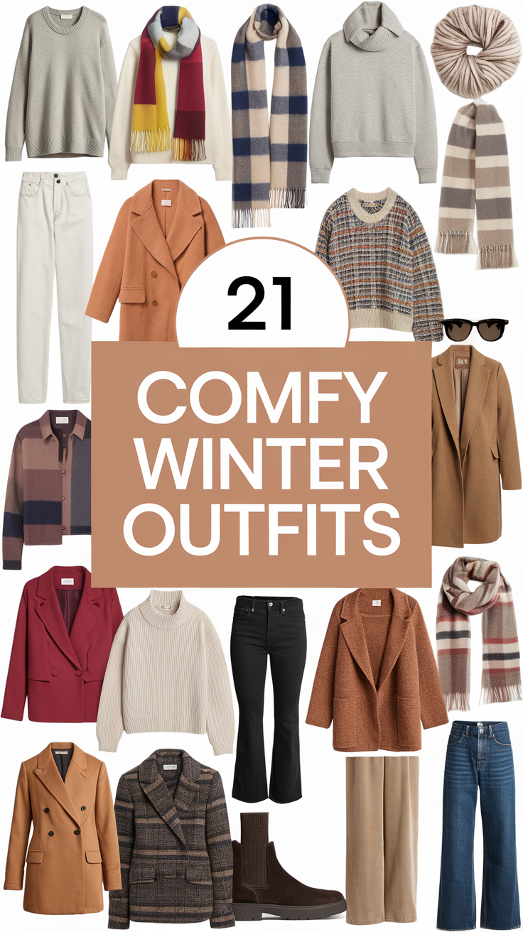 21 Comfy Winter Outfits That'll Keep You Snug and Stylish All Season ...