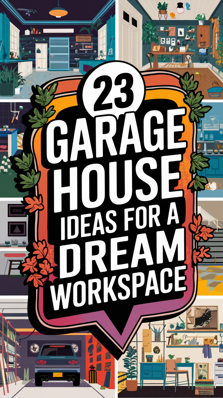 23 Garage House Ideas That Will Turn Your Space into a Dream Workspace 2026