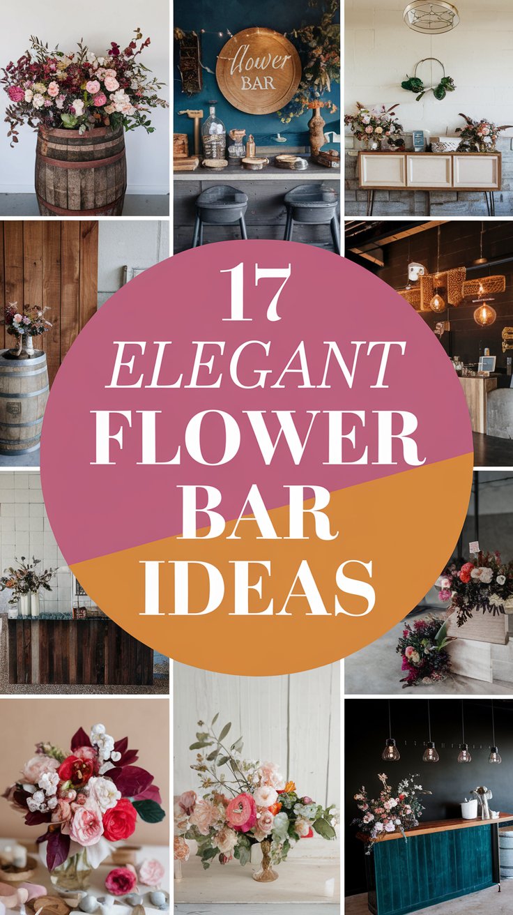 17 Flower Bar Ideas To Create A Stunning Floral Display 2026